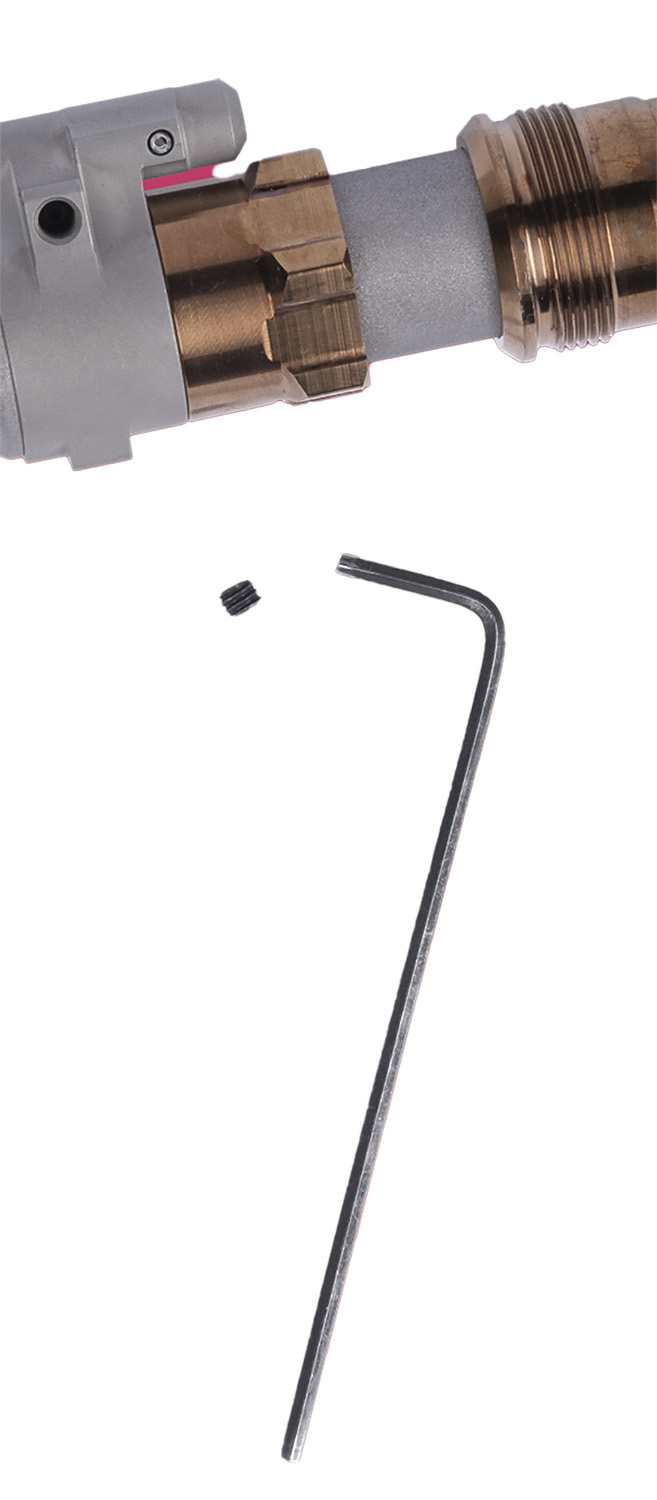 Q LLC ACCHBGBSCREWSET Honey Badger Gas Block/Screw Set Black Oxide ...